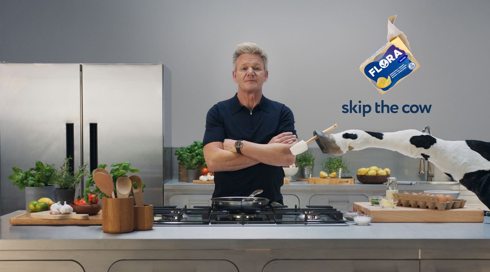 Flora Food Group Partners with Chef Gordon Ramsay for "Skip the Cow"